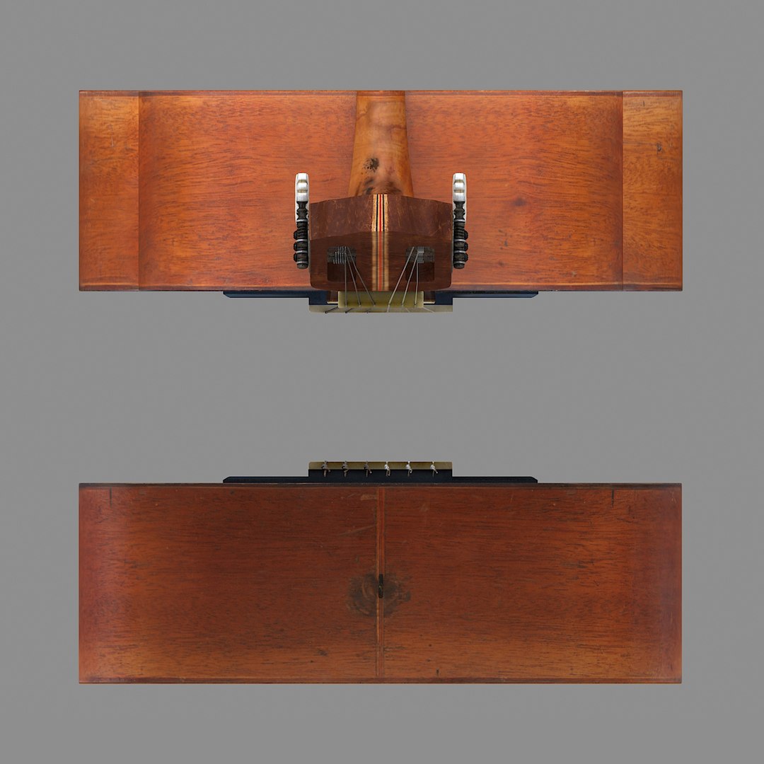 guitar string 3d model