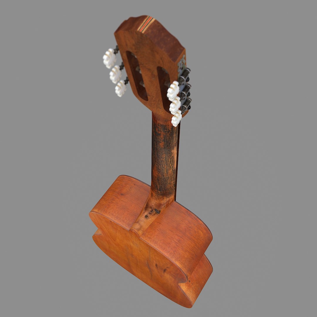 guitar string 3d model