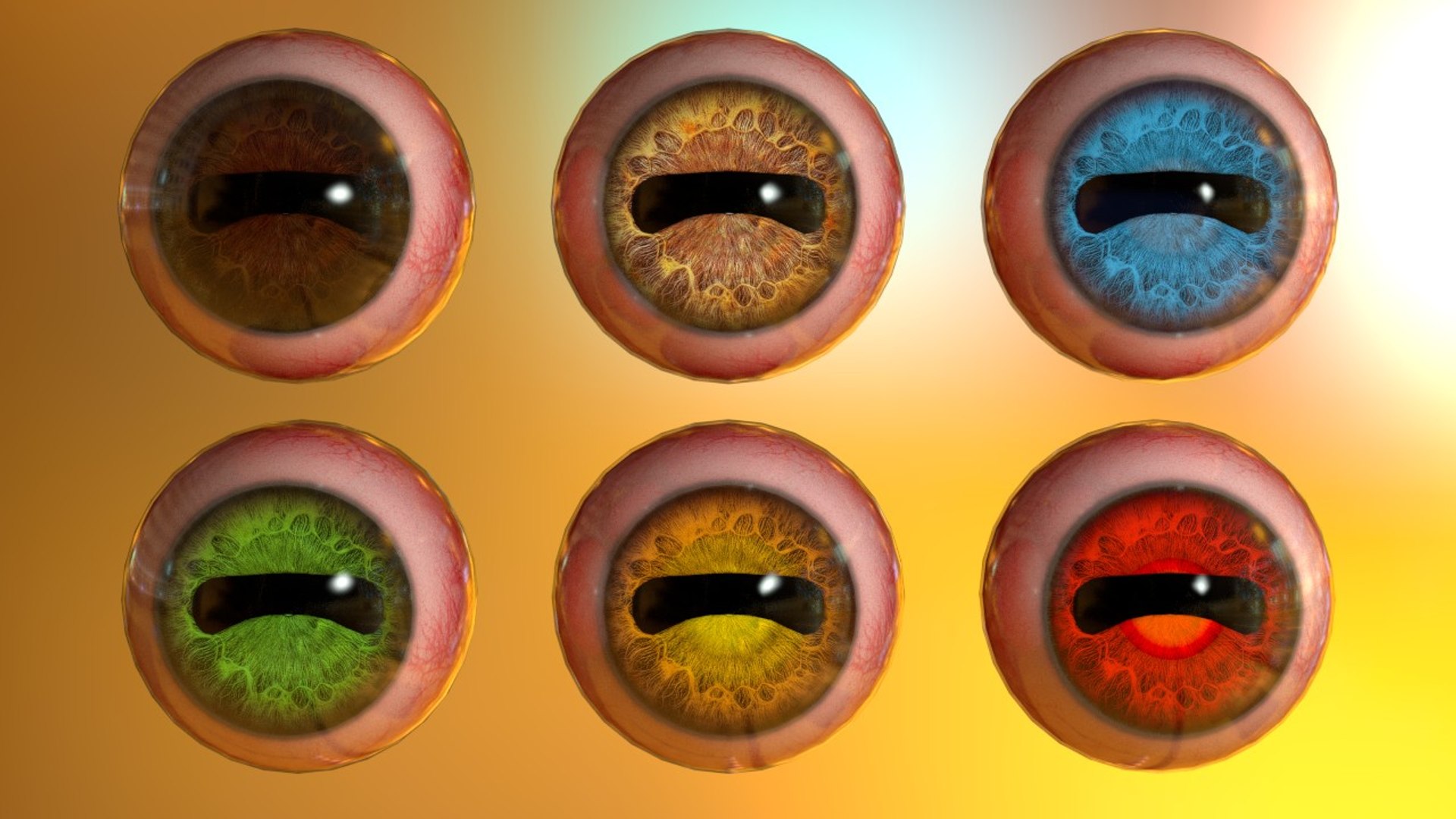 3D 30 Human Creature Eyeball - TurboSquid 1362900