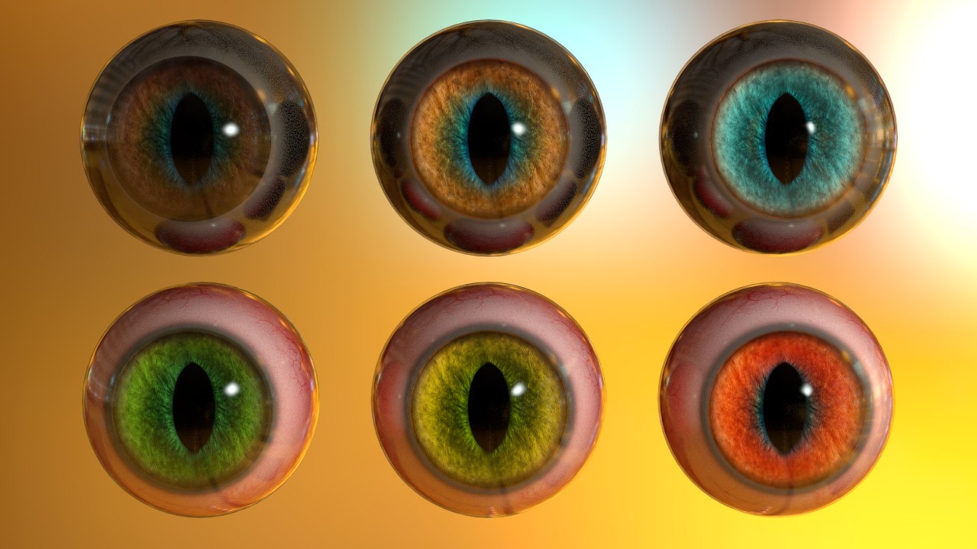 3D 30 Human Creature Eyeball - TurboSquid 1362900