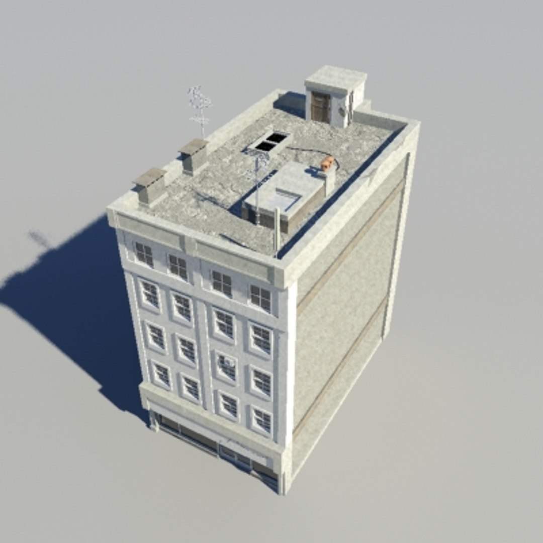 City Building - 8 3d Max