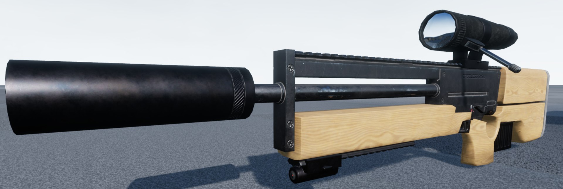 Wd3000 Sniper Rifle 3D Model | 1143504 | TurboSquid