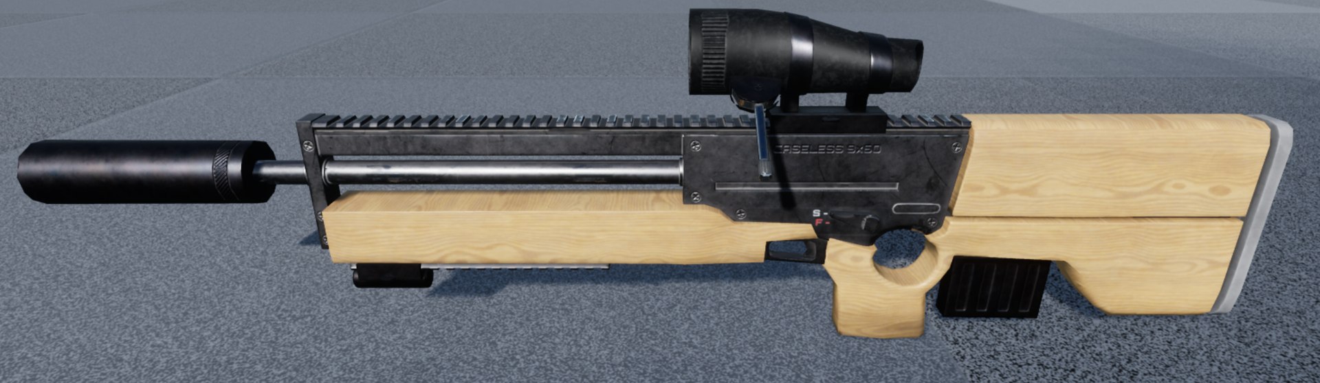 Wd3000 Sniper Rifle 3D Model | 1143504 | TurboSquid