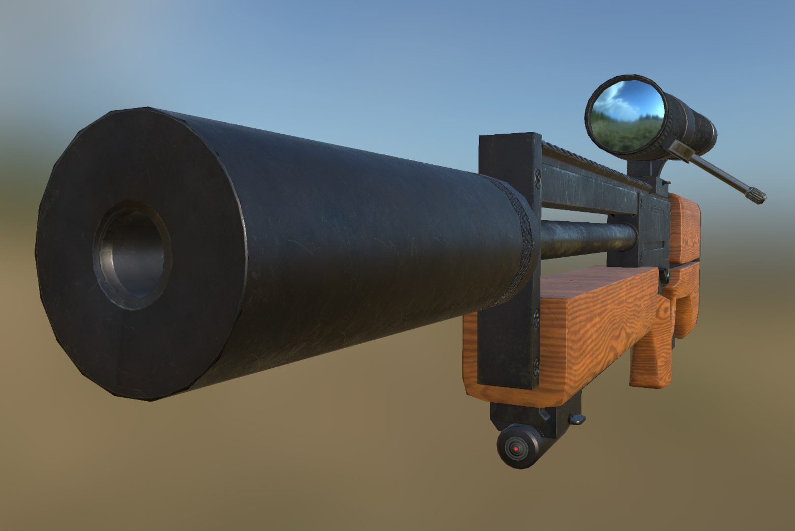 Wd3000 Sniper Rifle 3D Model | 1143504 | TurboSquid
