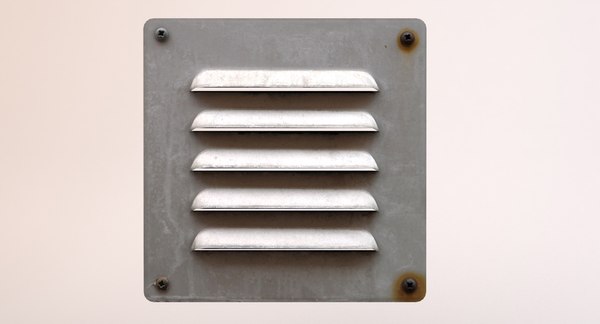 3d model vent metal