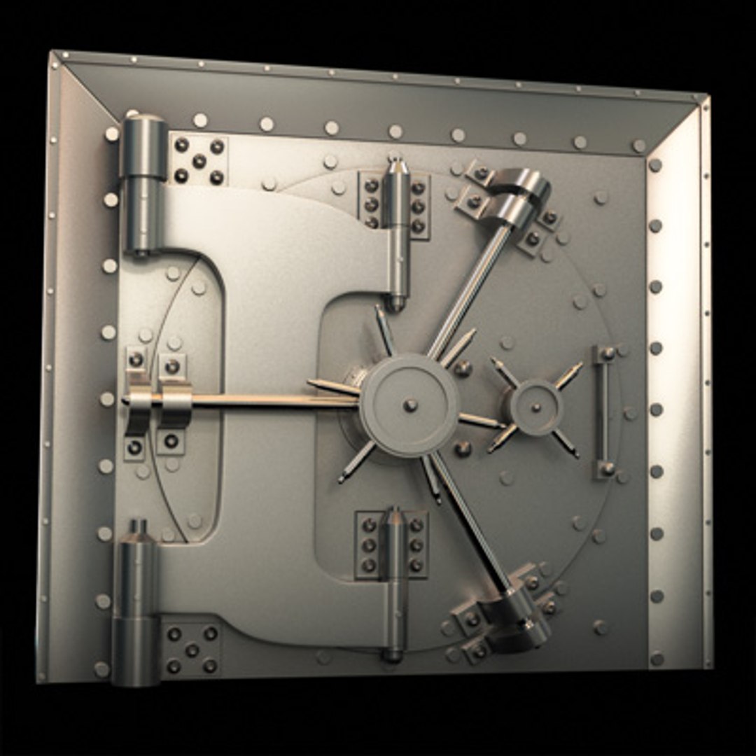 3d Model Bank Vault