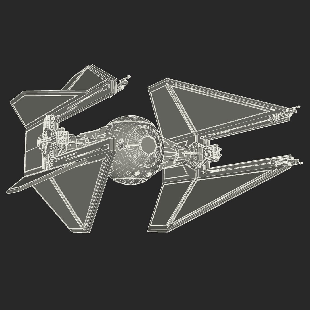 Tie Interceptor Royal Guard 3ds