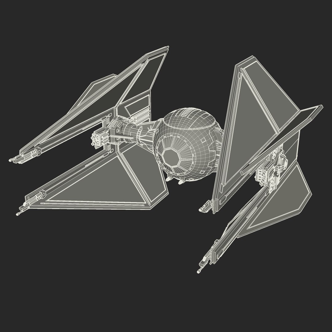 Tie Interceptor Royal Guard 3ds