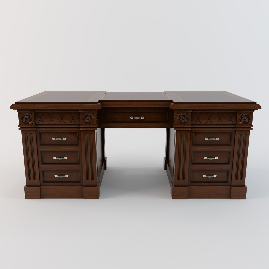 3d Furniture Table Desk Model