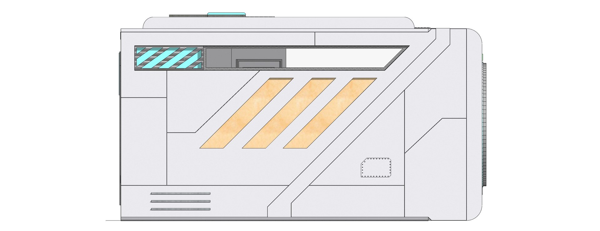Sci-fi Capsule House 002 3D Model - TurboSquid 1781687