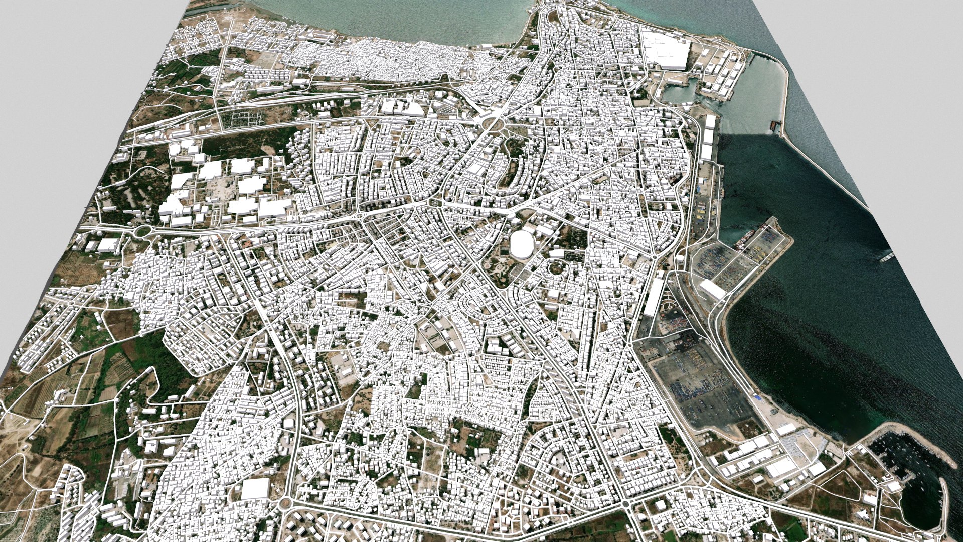 Cityscape Latakia Syria 3D Model - TurboSquid 2321143