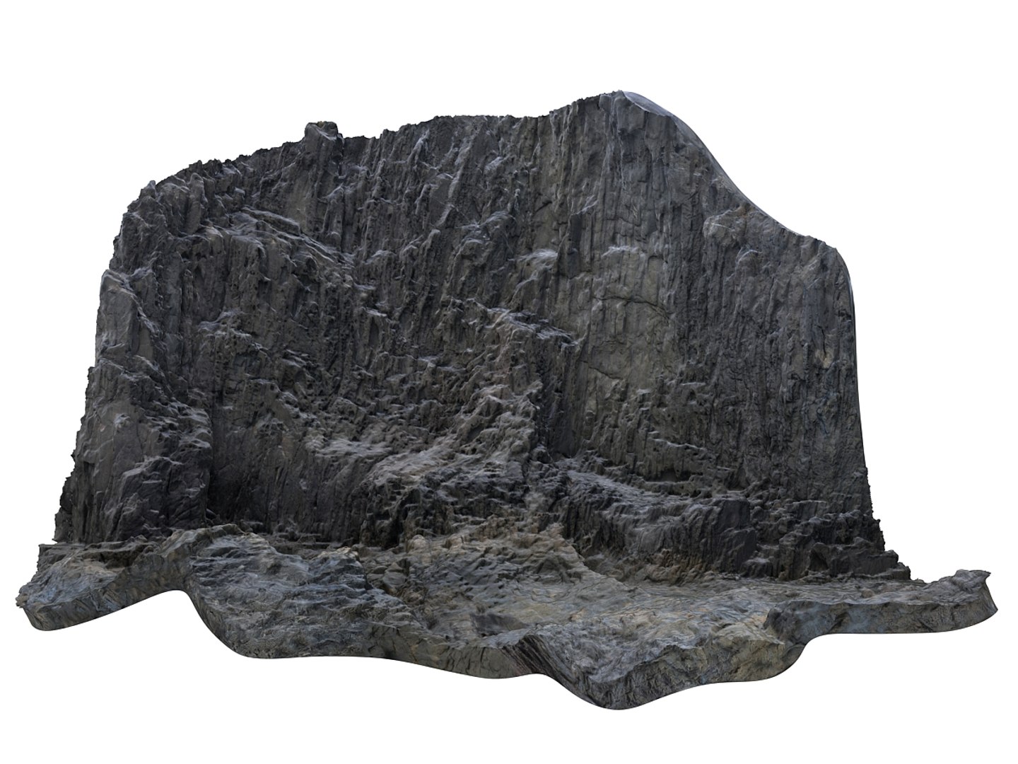3d Max Black Cliffs 16k