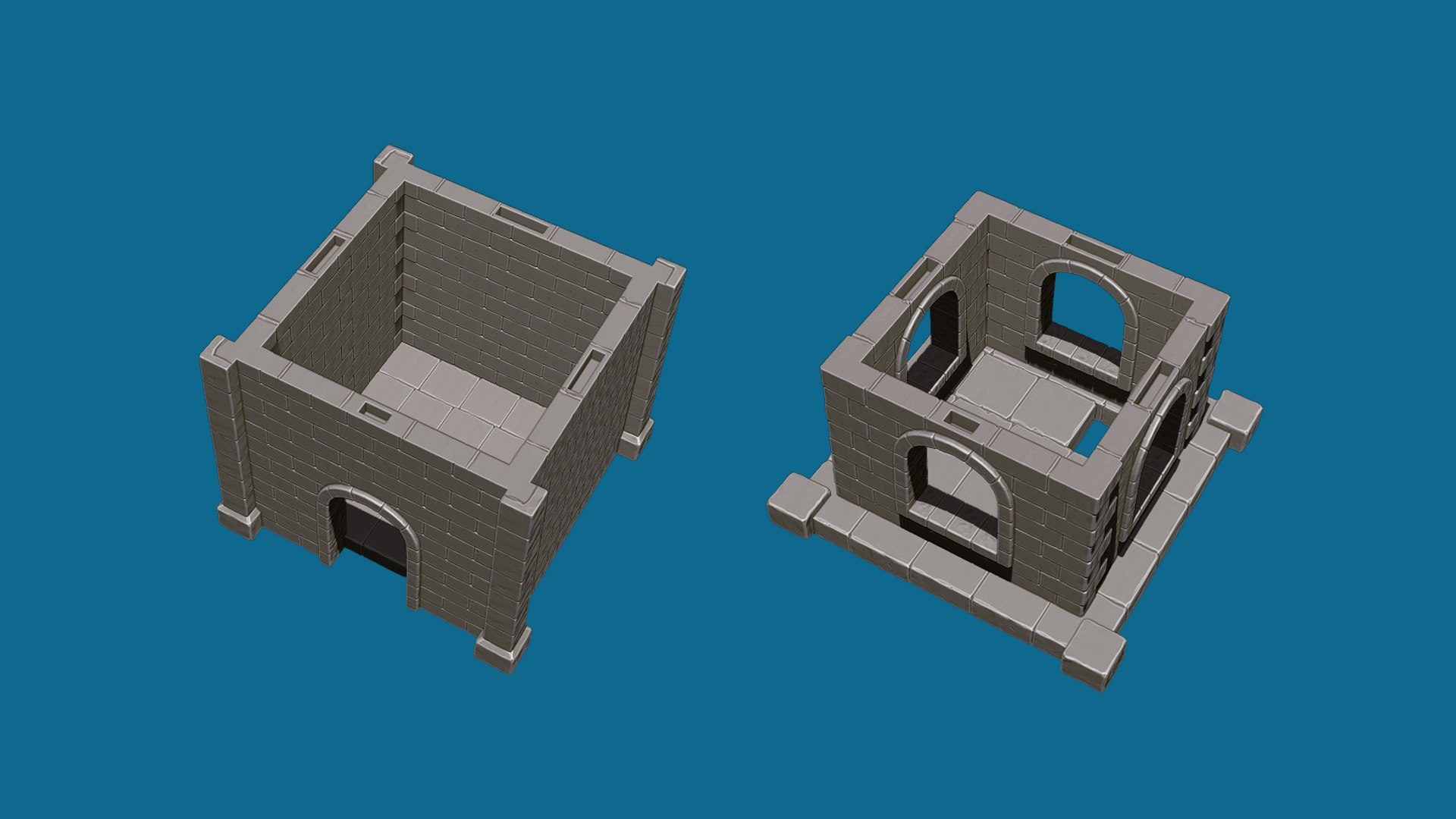 Medieval Tower1 3d Print Model 3D Model - TurboSquid 2075695