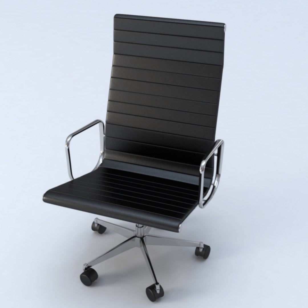 Luxurious Office Chair 3d Model