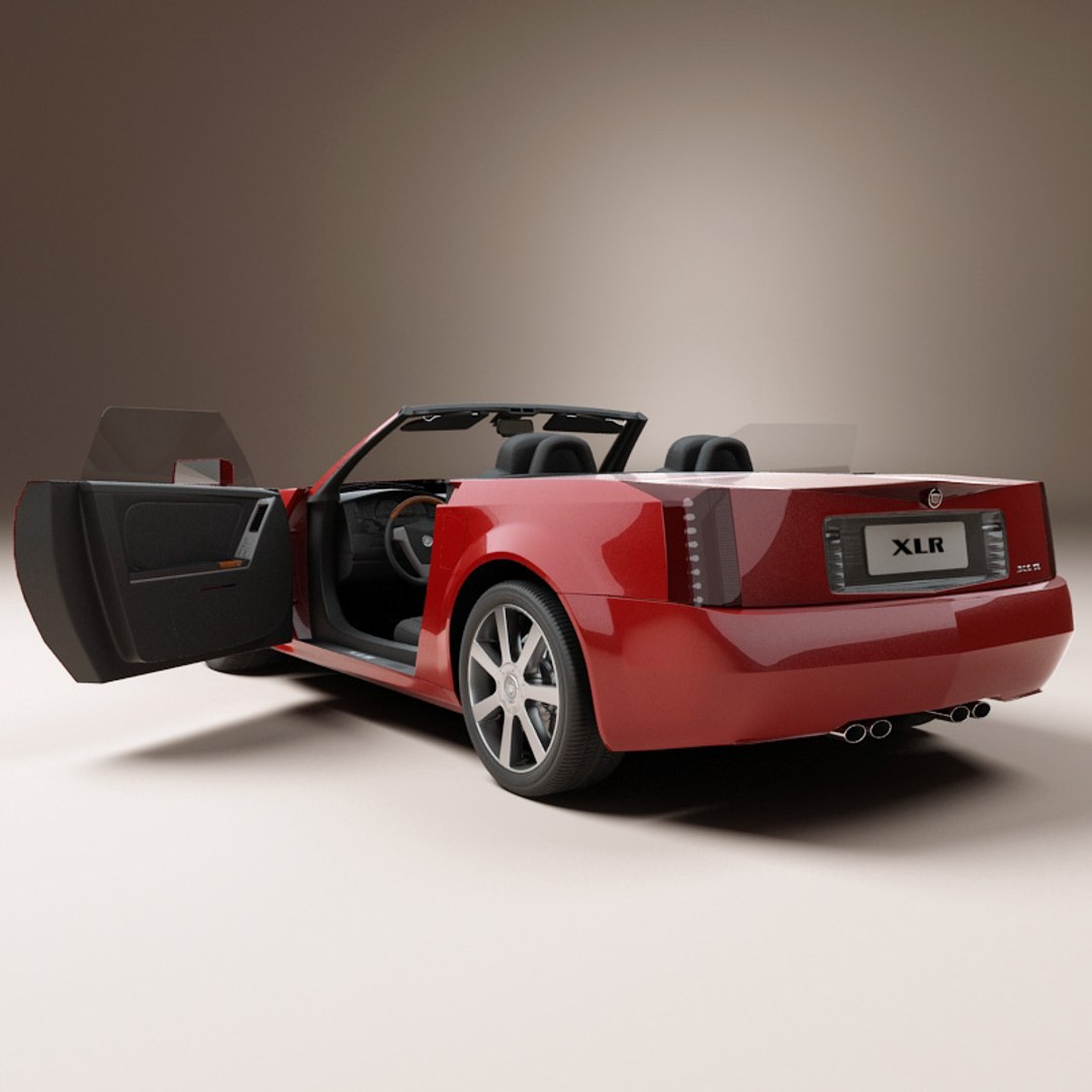 3d 3ds cadillac xlr