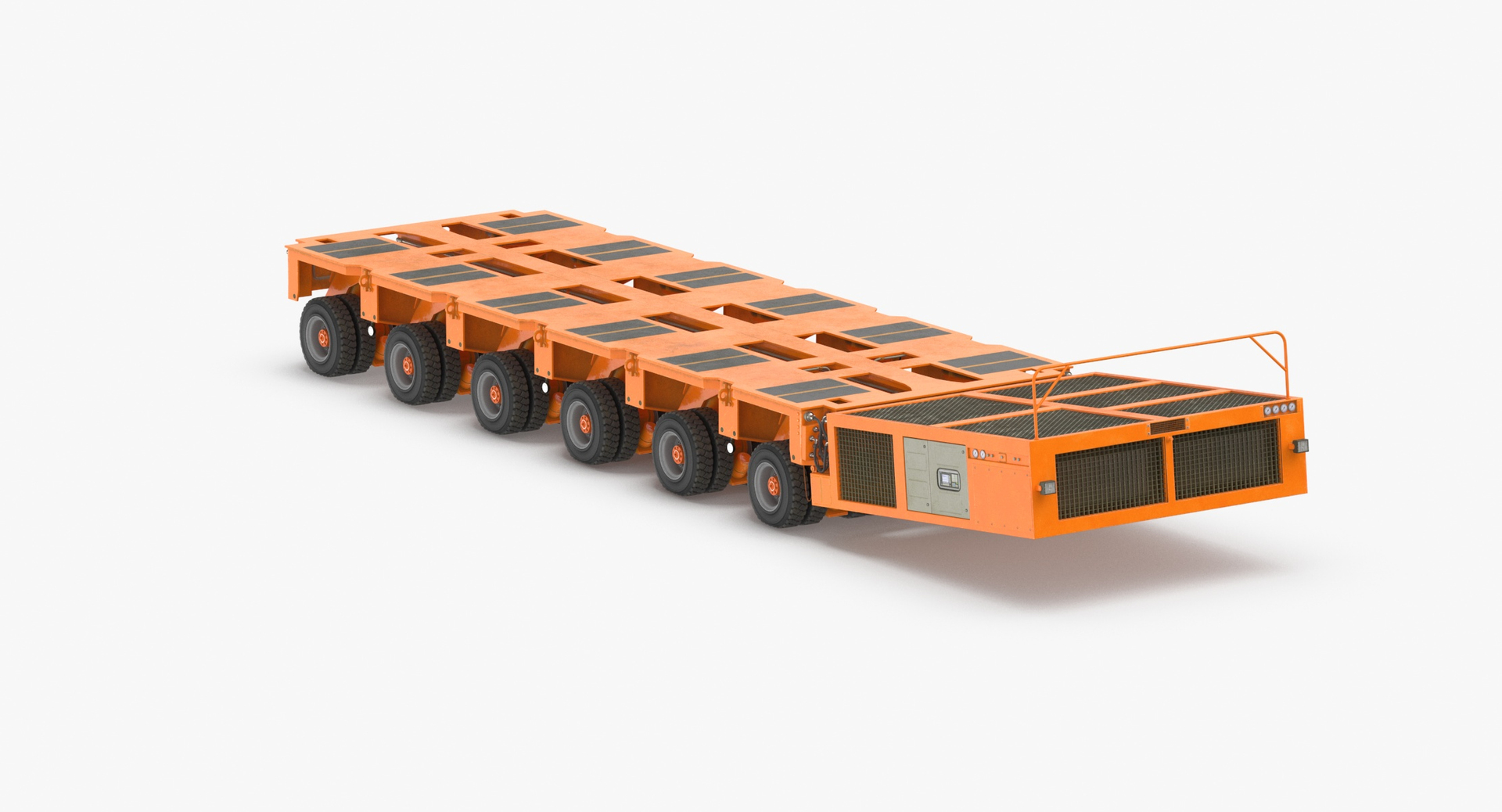 6 axle lines modular 3D model - TurboSquid 1652249
