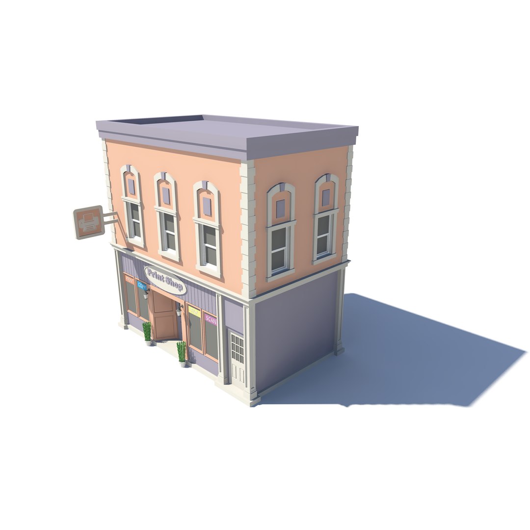 3D Printshop 01 - TurboSquid 1497187