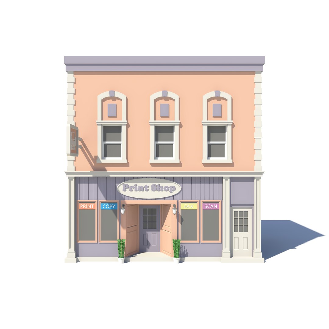 3D Printshop 01 - TurboSquid 1497187