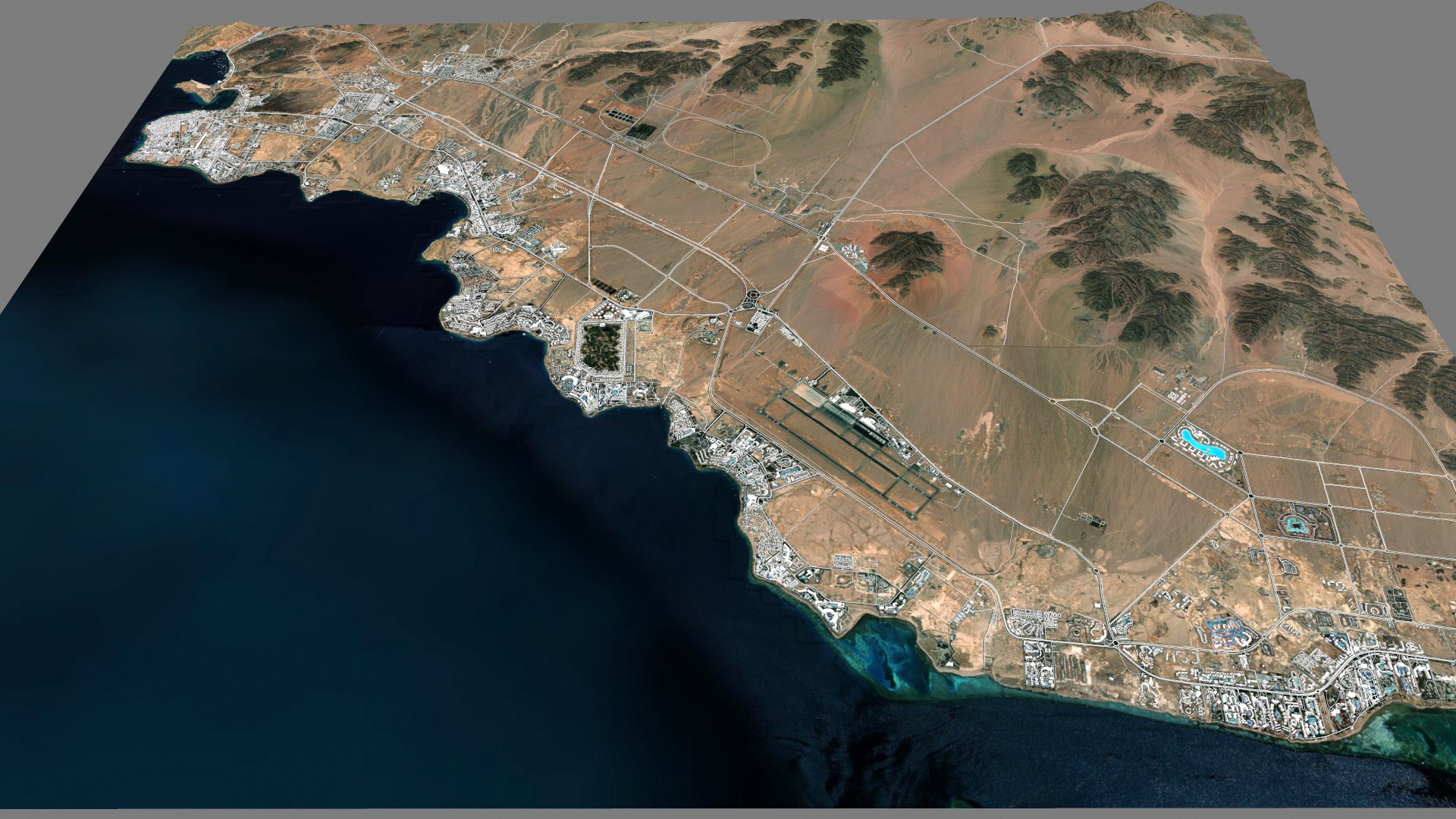 Cityscape Sharm El Sheikh Egypt Model - TurboSquid 1958566