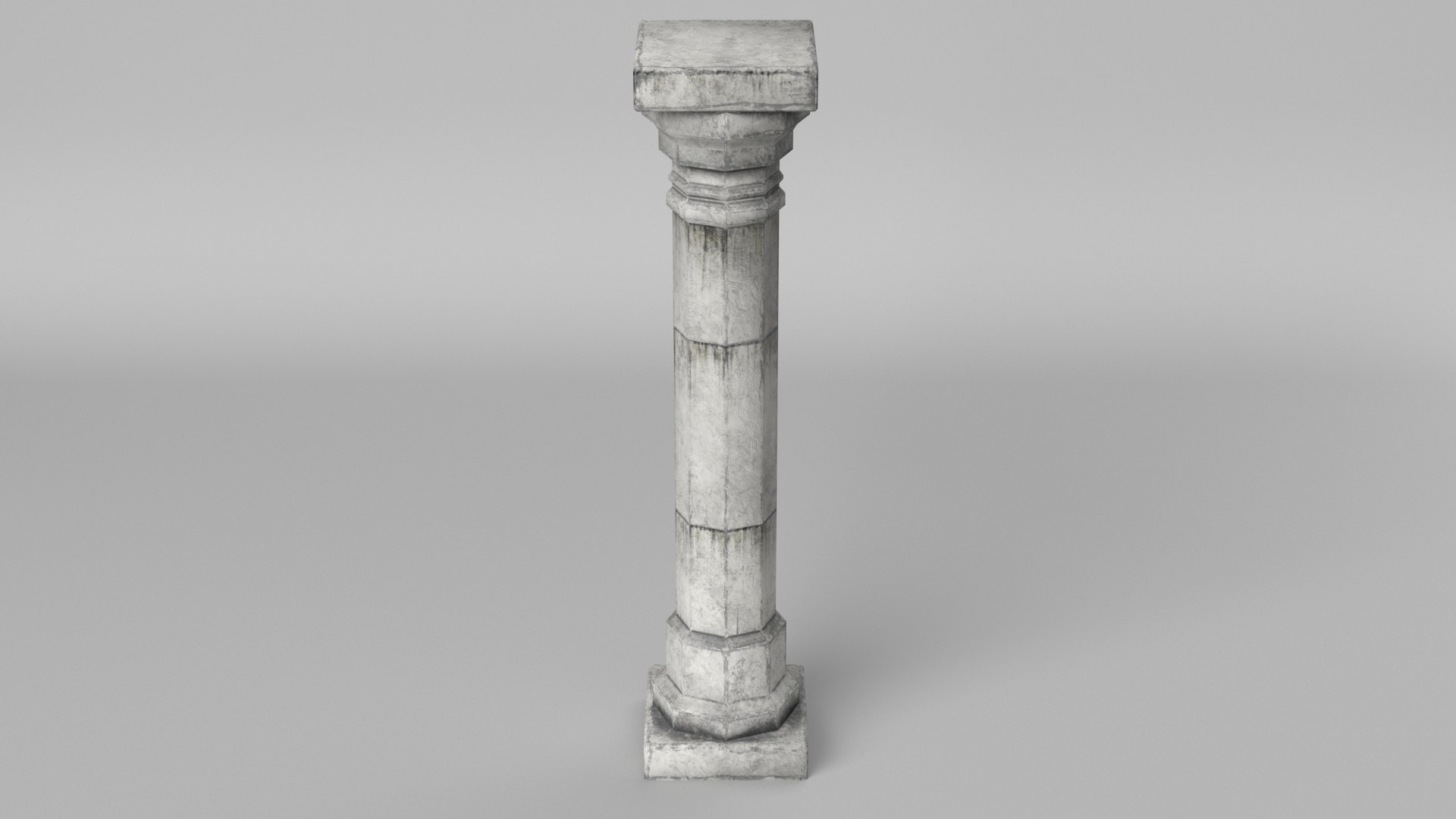 3D column model - TurboSquid 1597487