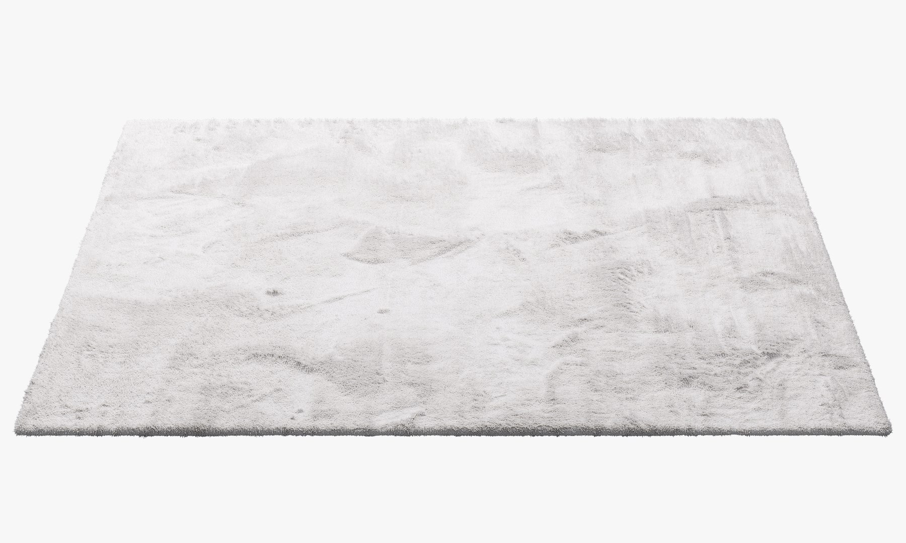 3D Benuta Dave Rectangular Fur Rug 3 Colors Model - TurboSquid 2270158