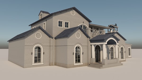 Mansion 3D Models for Download | TurboSquid