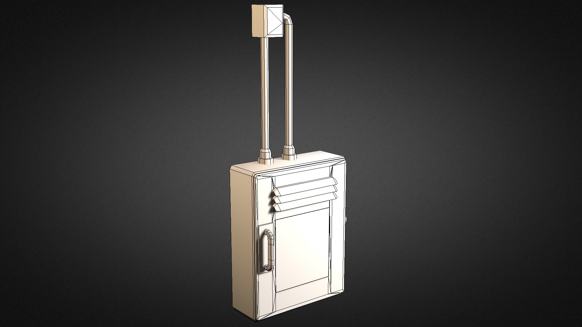 Electric Fuse Box 01 3d Model