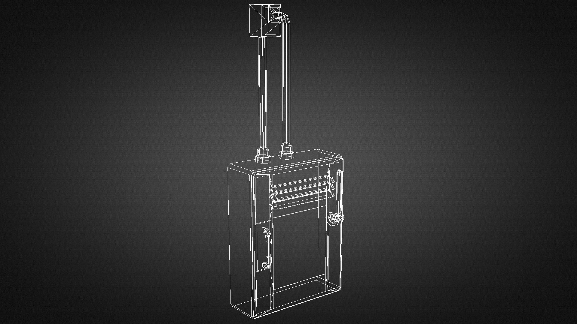 Electric Fuse Box 01 3d Model