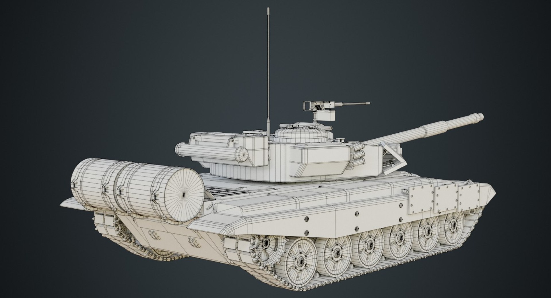 Tank 1c 3D Model - TurboSquid 1430103
