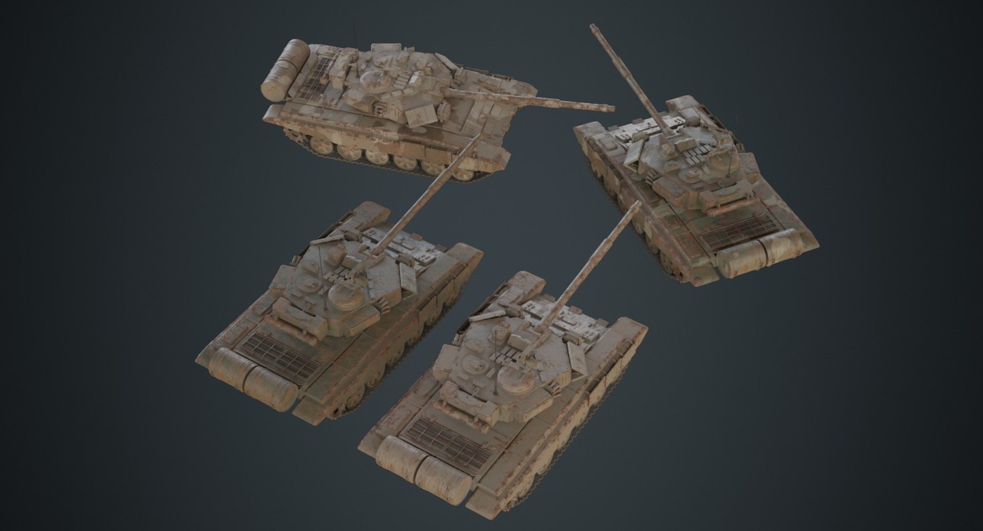 Tank 1c 3D Model - TurboSquid 1430103