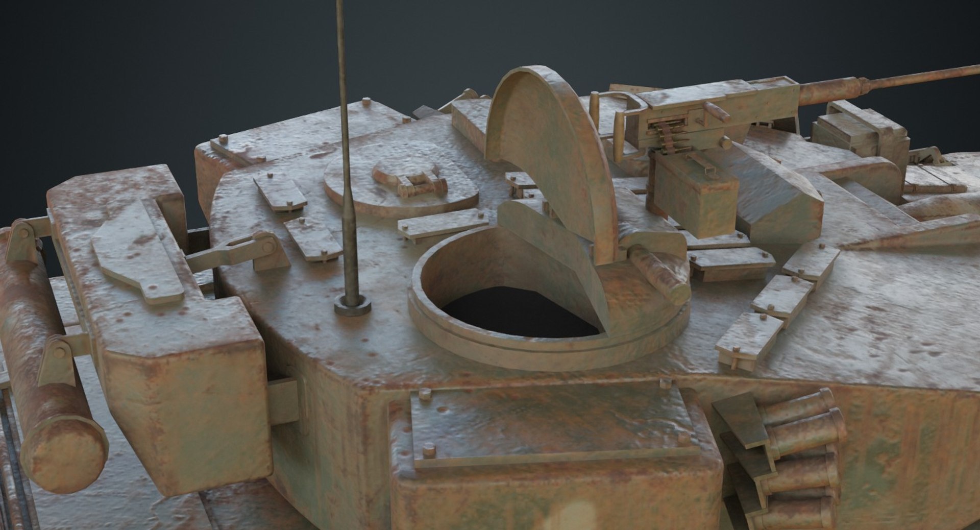 Tank 1c 3D Model - TurboSquid 1430103