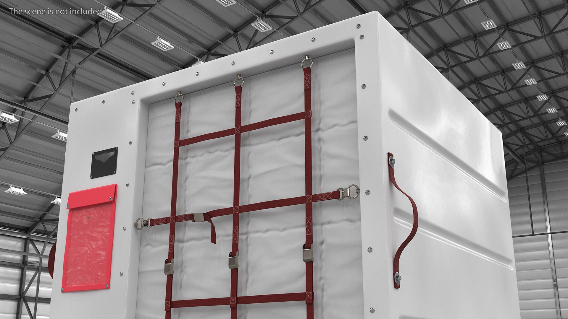 3D Air Cargo ULD Container LD 2 White Model - TurboSquid 2083383