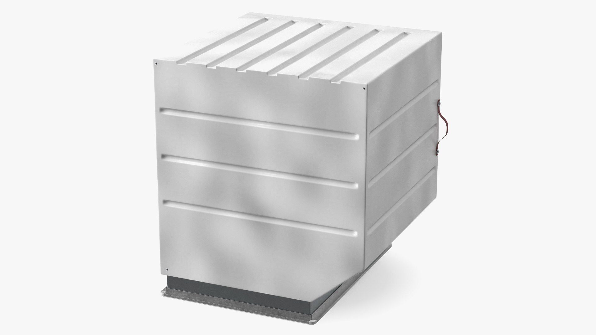 3D Air Cargo ULD Container LD 2 White Model - TurboSquid 2083383