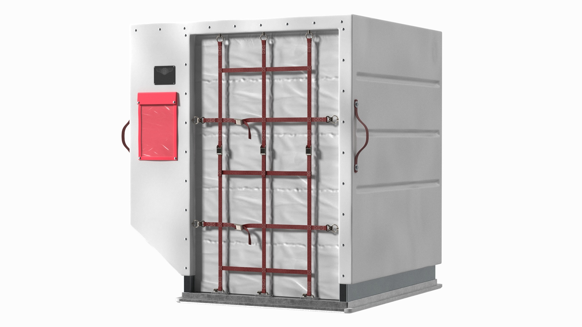 3D Air Cargo ULD Container LD 2 White Model - TurboSquid 2083383