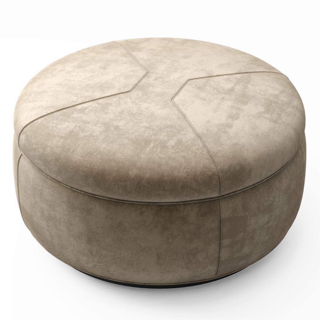 3D Minotti Tuffet pouf - TurboSquid 1798315