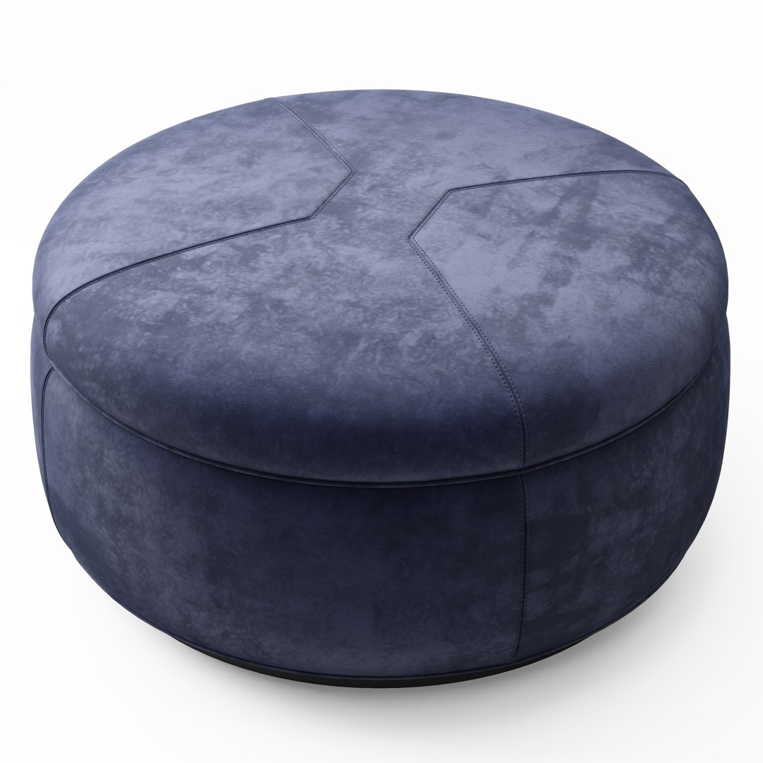 3D Minotti Tuffet Pouf - TurboSquid 1798315