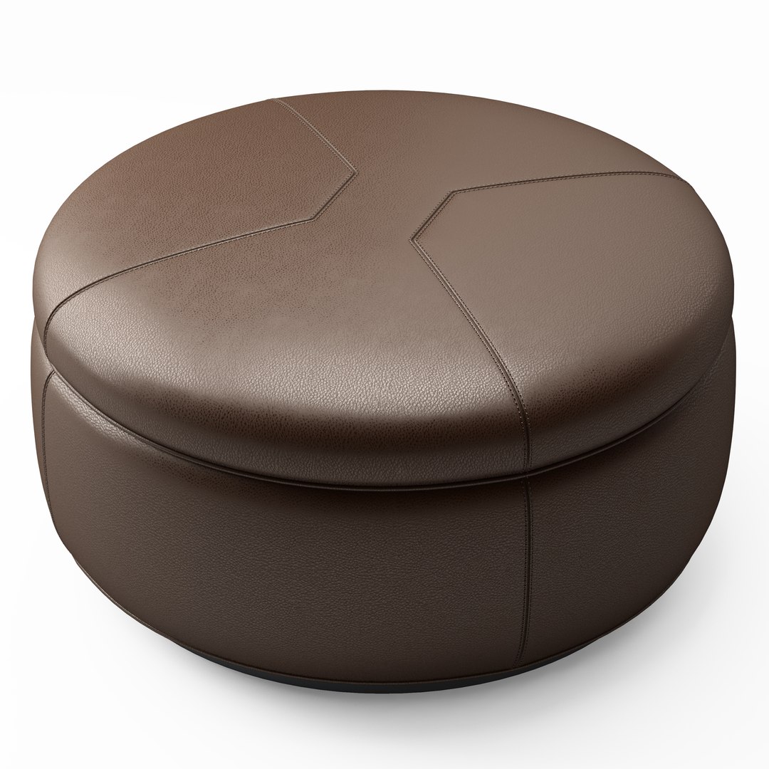 3D Minotti Tuffet Pouf - TurboSquid 1798315