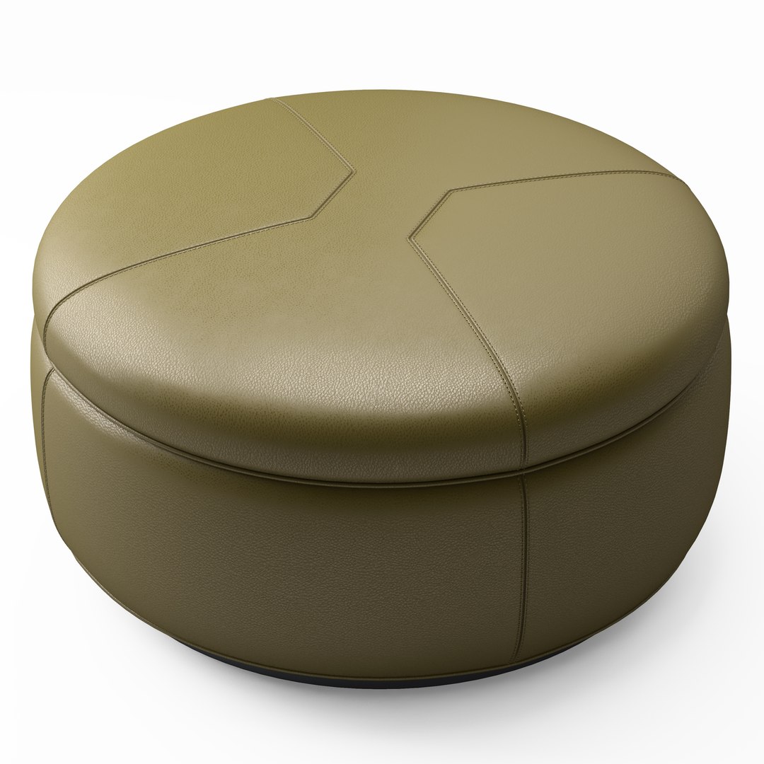 3D Minotti Tuffet Pouf - TurboSquid 1798315
