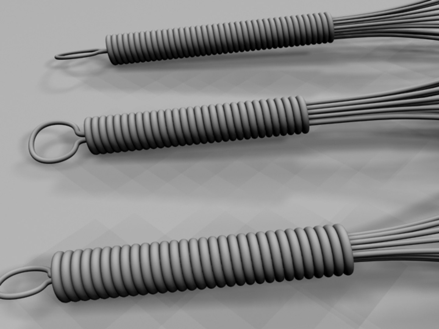 3d Model Realistic Whisk