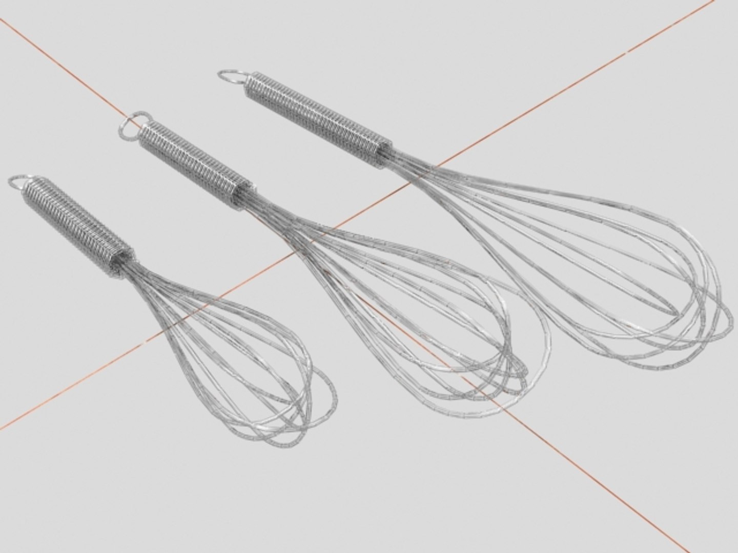 3d Model Realistic Whisk