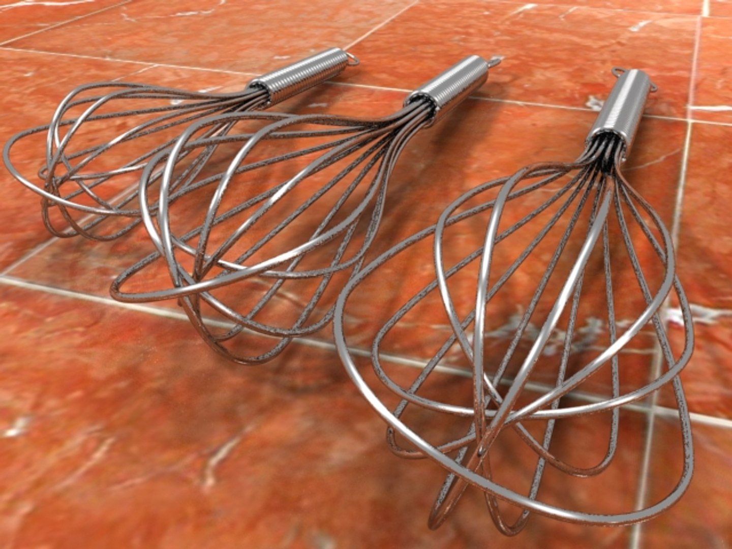 3d Model Realistic Whisk