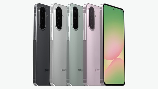 modelo 3d Samsung Galaxy A56 Todos los colores - TurboSquid 2355670