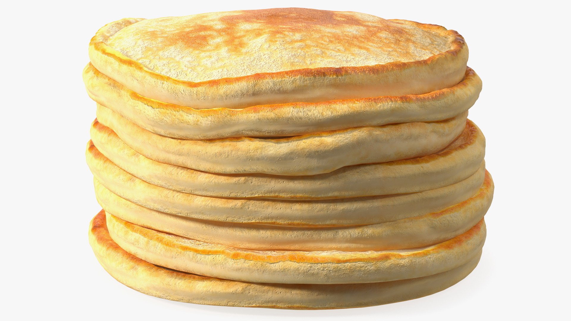 3D Model Eight Pancakes - TurboSquid 1943724