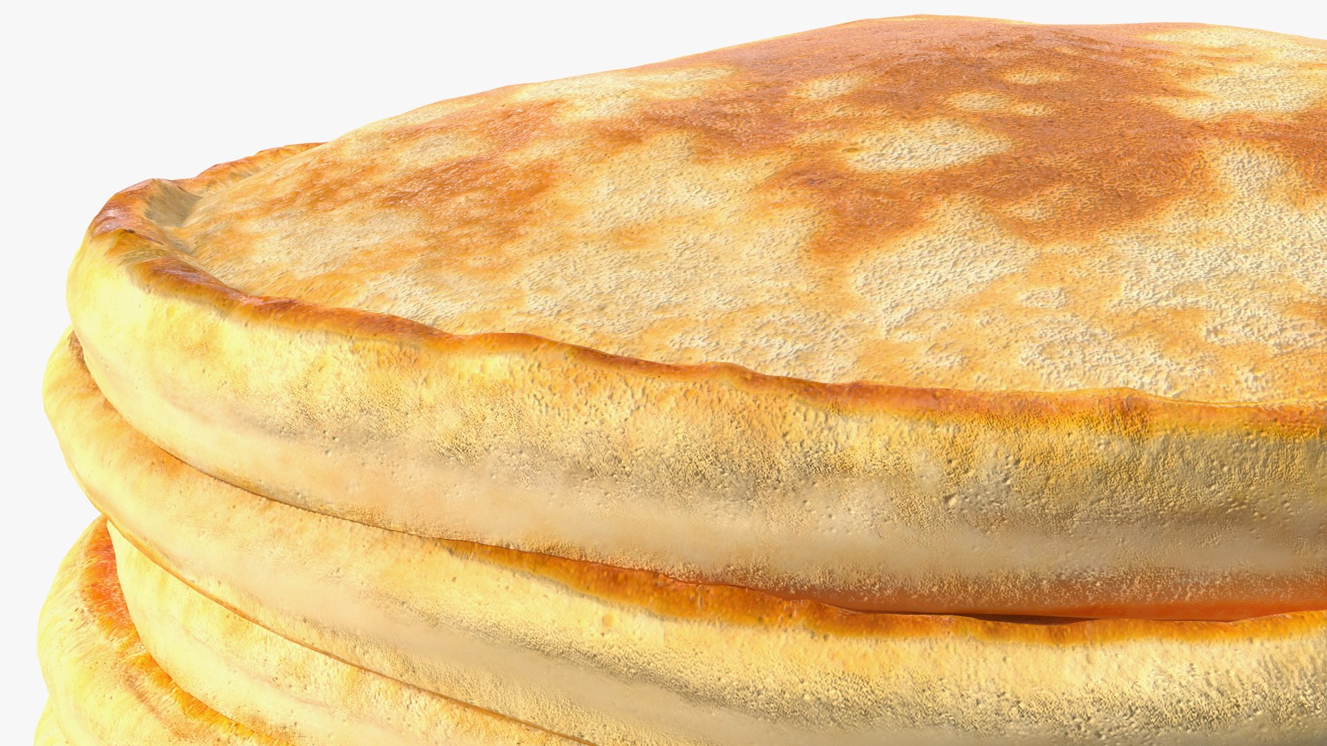3D Model Eight Pancakes - TurboSquid 1943724