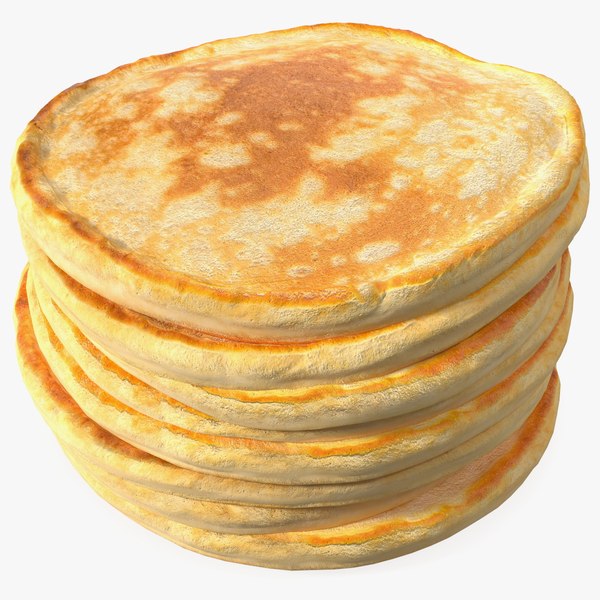 3D модель Eight Pancakes - TurboSquid 1943724
