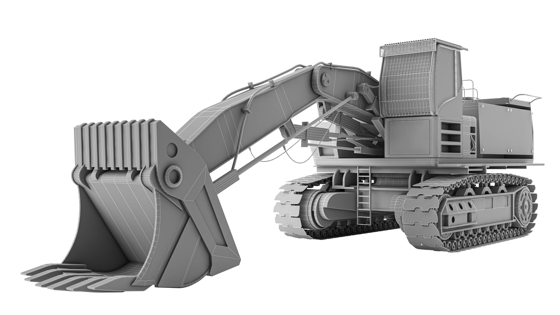3D Hydraulic Excavator - TurboSquid 2223624
