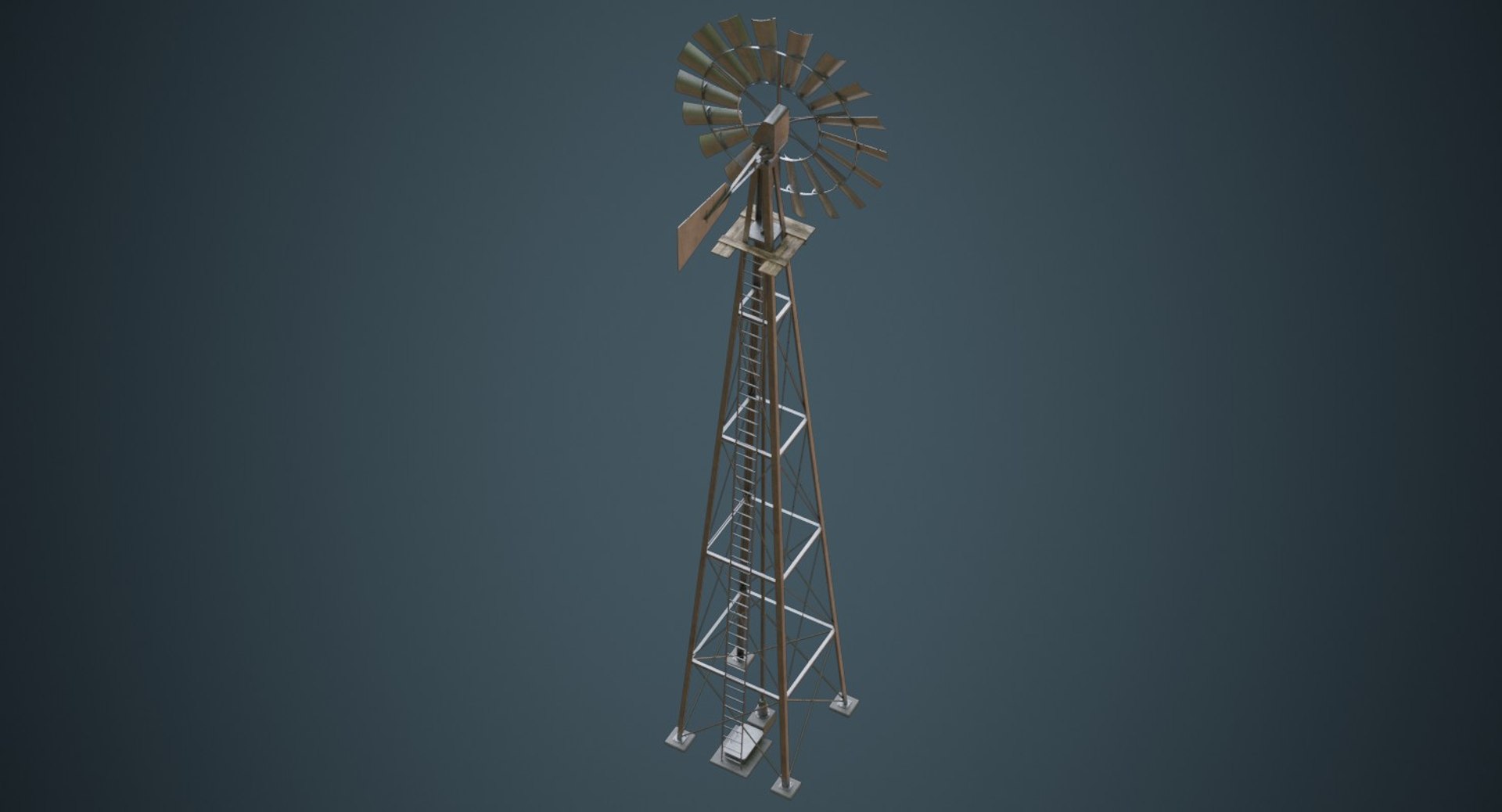 Windmill 1a Model - TurboSquid 1511124