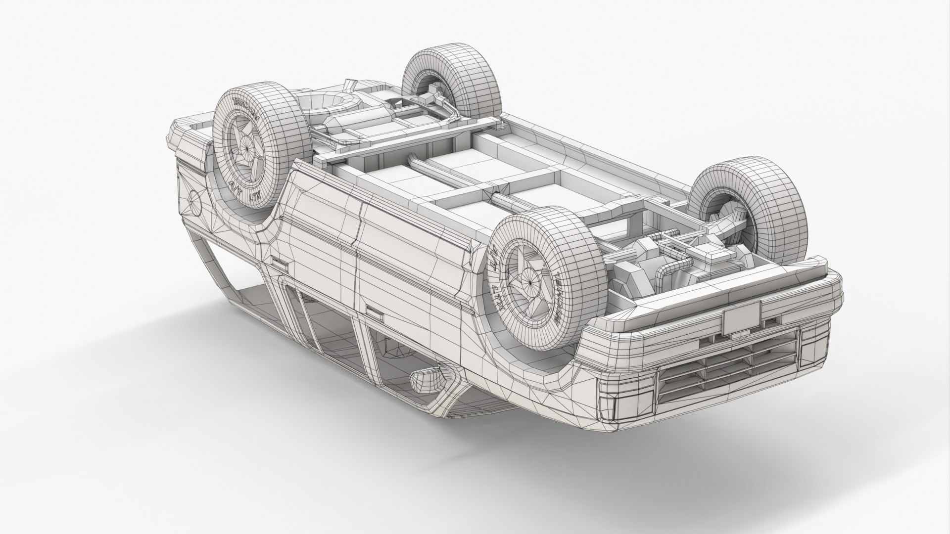 3D SUV Truck 90s Model - TurboSquid 2255446