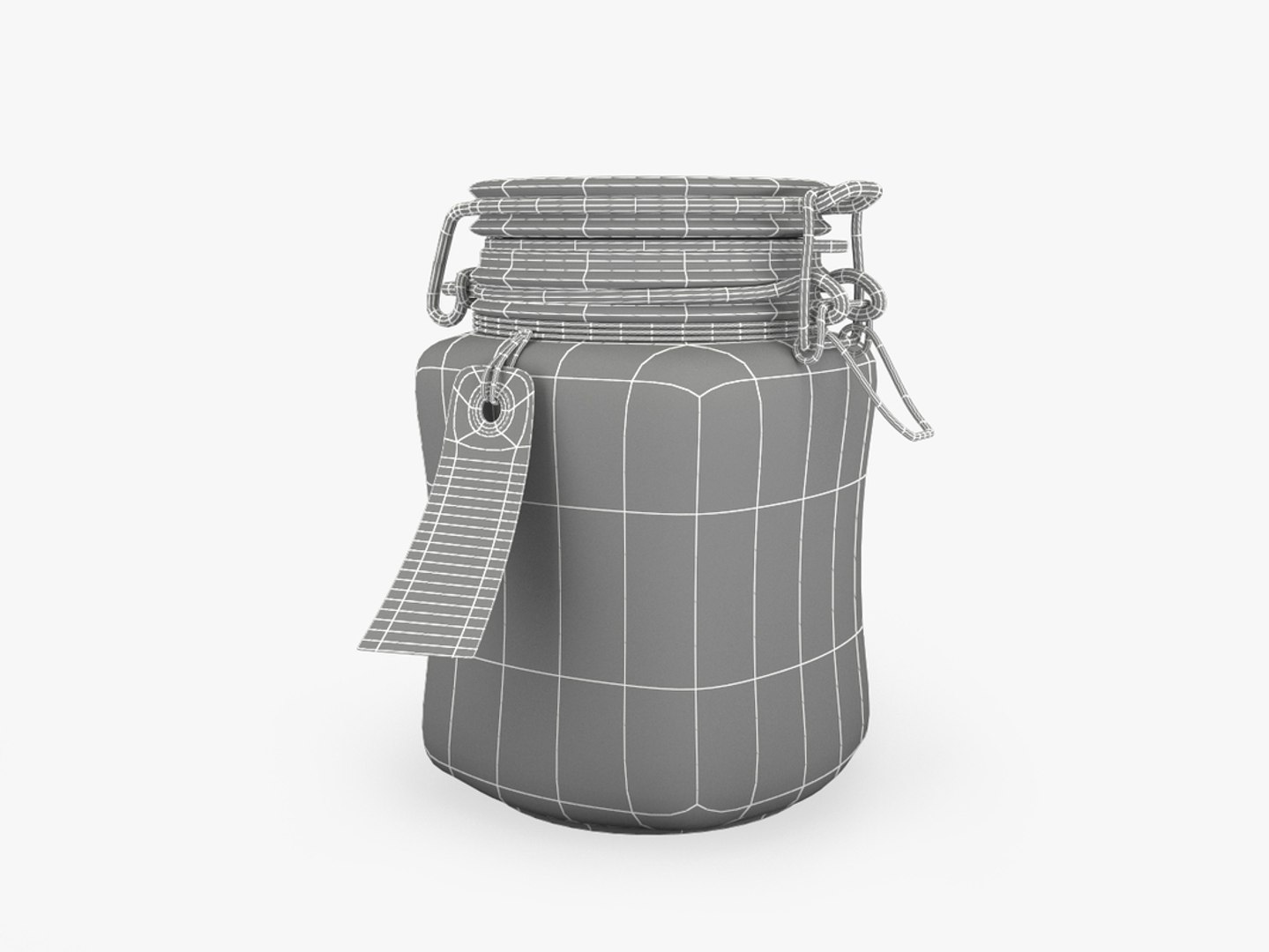 Glass Jar Model - TurboSquid 1512017