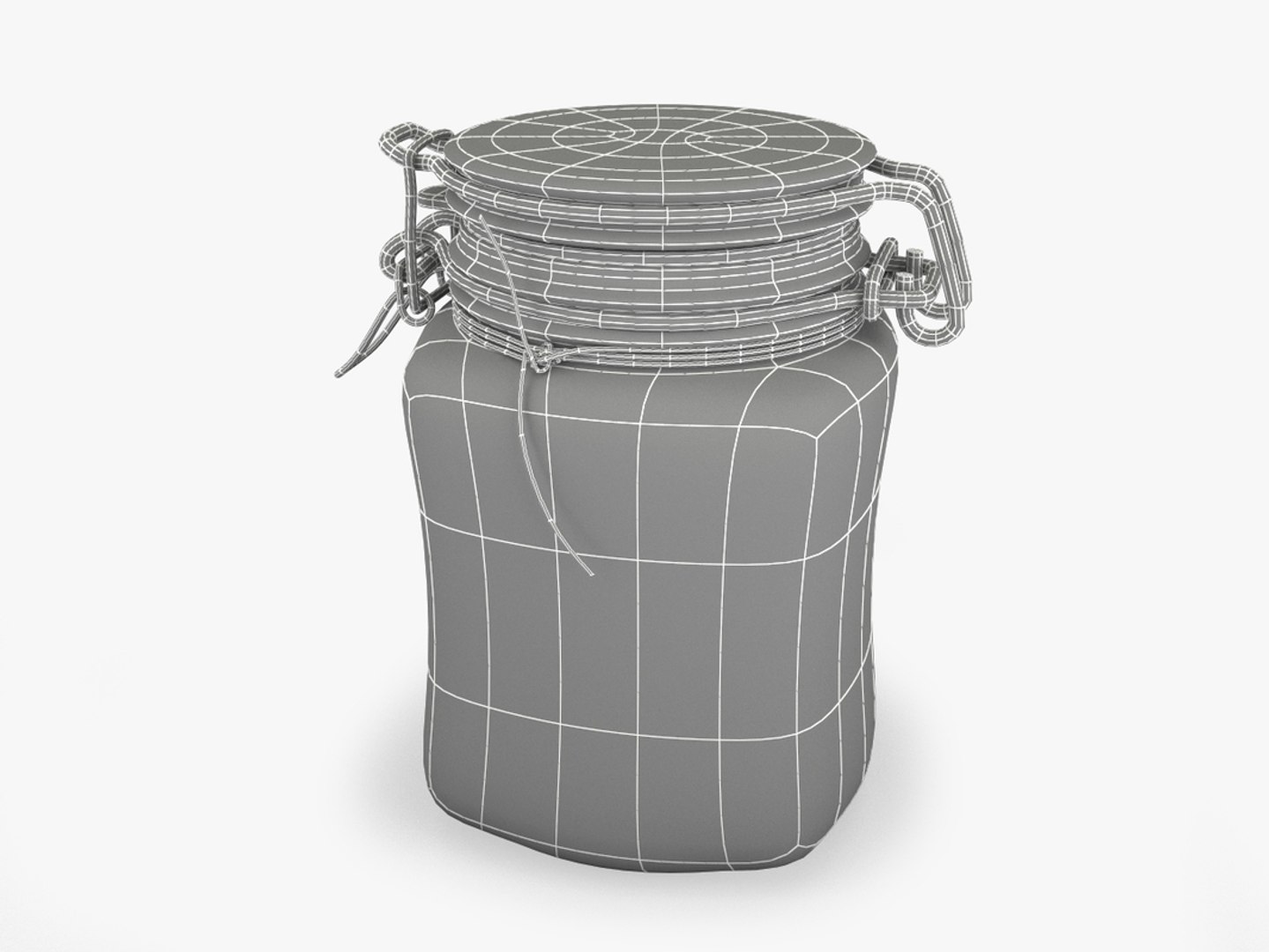 Glass Jar Model - TurboSquid 1512017